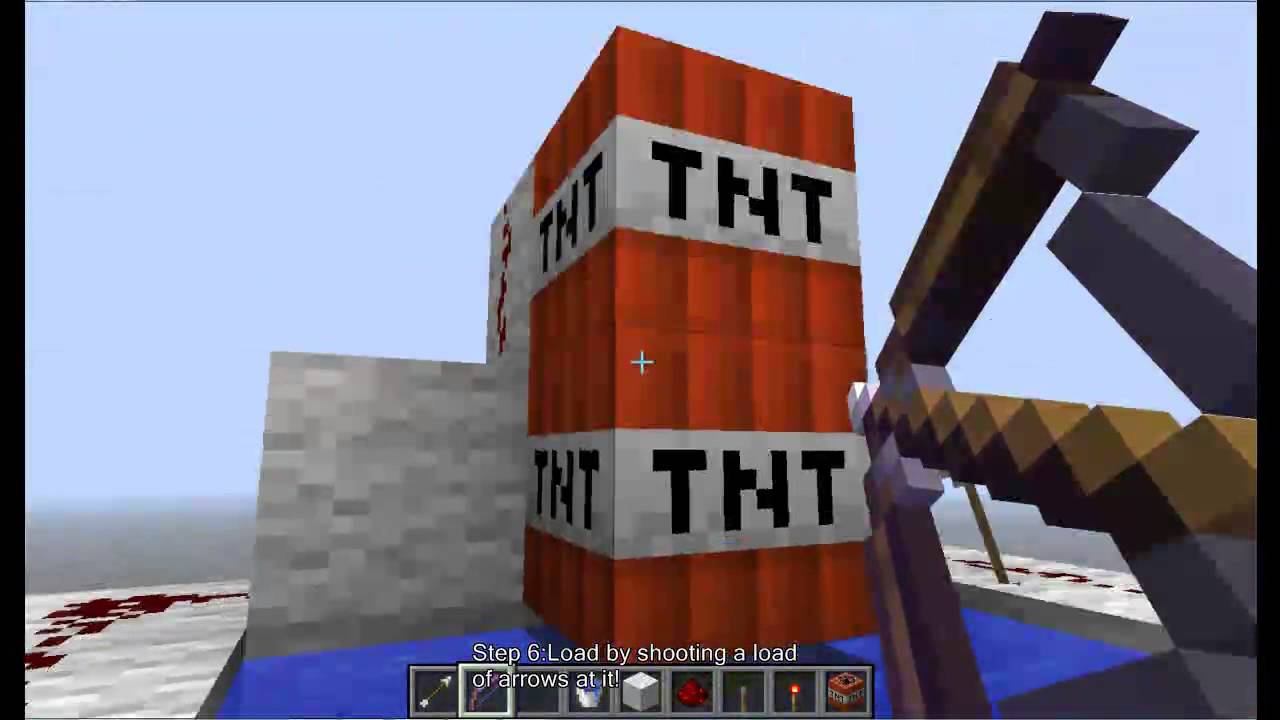 Minecraft Redstone Arrow Rain [Tutorial] - YouTube