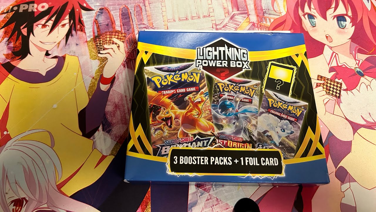 Opening Walmart Pokémon Lightning Power Box!! - YouTube