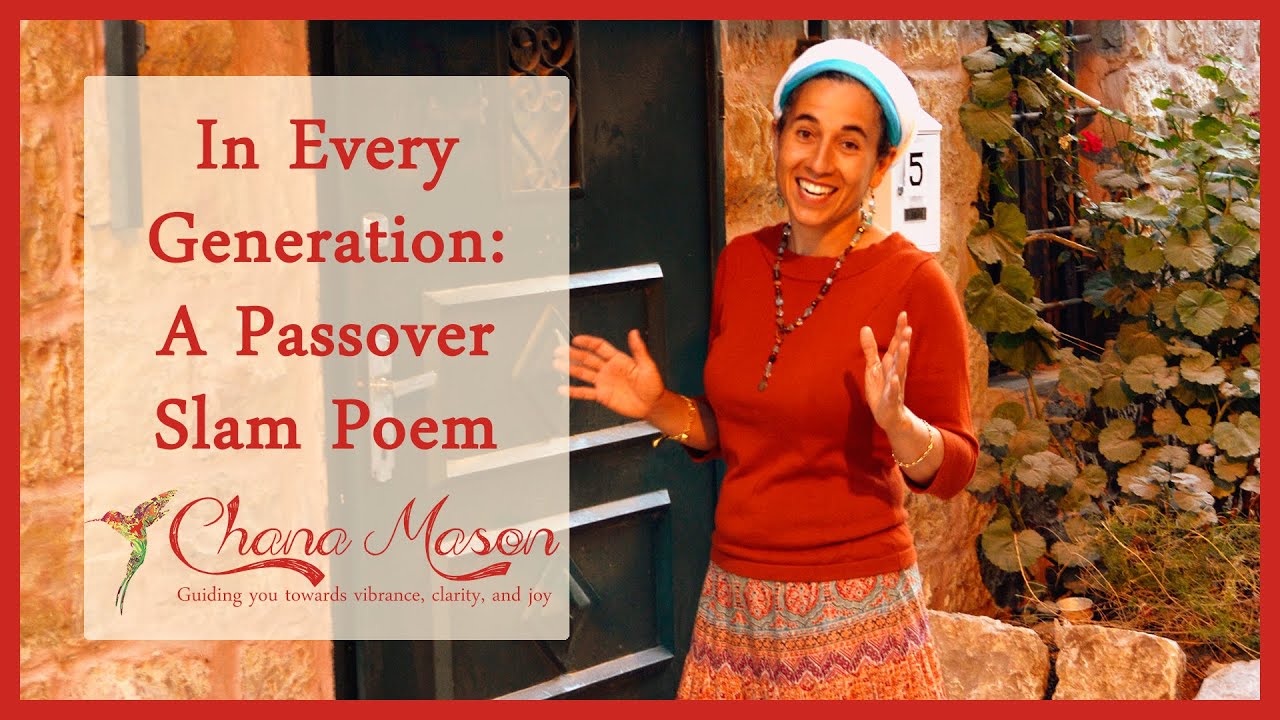 In Every Generation : A Passover Slam Poem - YouTube