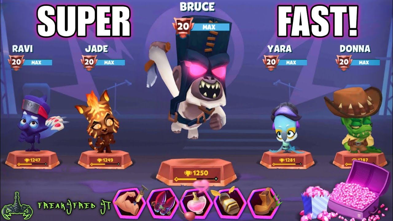 Bruce Massive Speed Buff! (Turbo Rockets) | Gems Giveaway! 💎 #zooba # ...