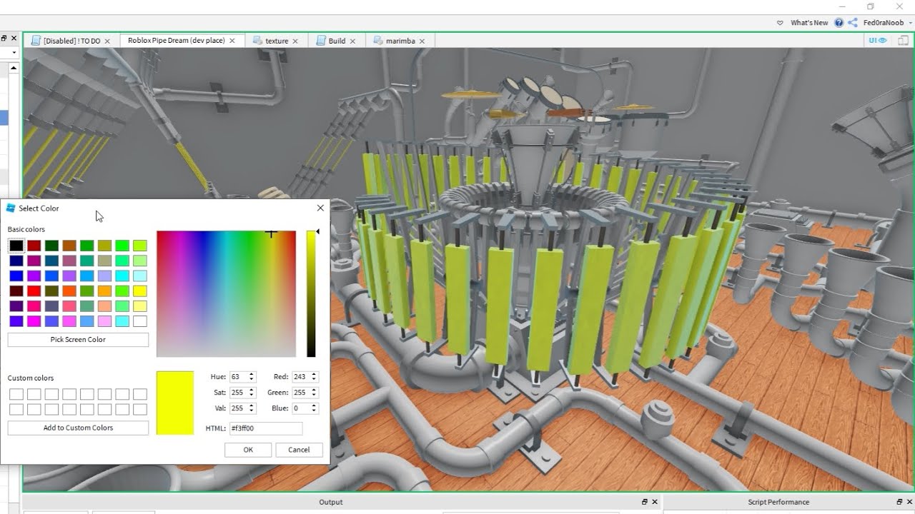 Texturing Roblox Pipe Dream - pt 1 - YouTube
