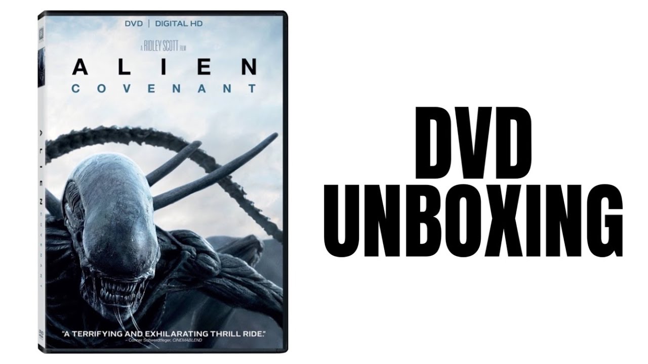 ALIEN COVENANT - DVD UNBOXING | Lukegoldstonofficial - YouTube