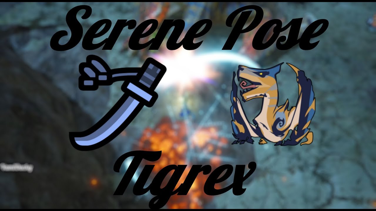 Tigrex Solo Longsword "Serene Pose" *only* | 5'58" Meme Run MH:Rise ...