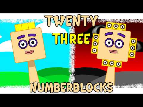 My Sprunki OC: Twenty Three (from Numberblocks)