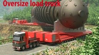 Heavy Equipment Accidents #RC Oversize Load Trucks Transportation ...