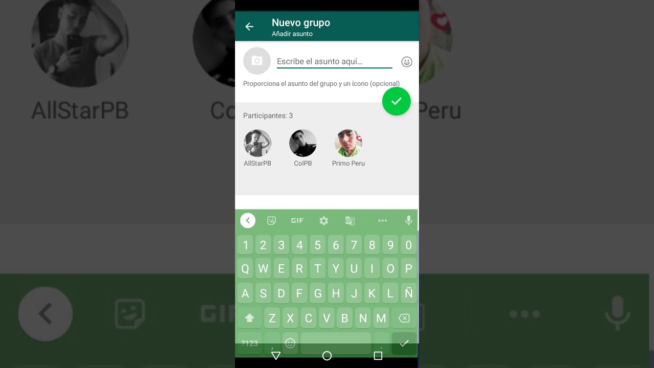 COMO CREAR UN GRUPO WHATSAPP 2020 Bien Fácil - YouTube