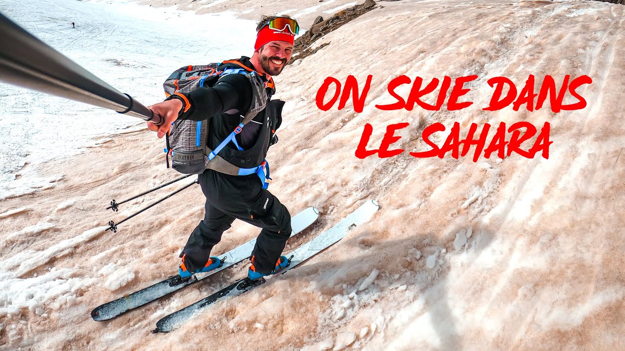 On ski dans le sahara Ou sur le sable de scirocco - YouTube