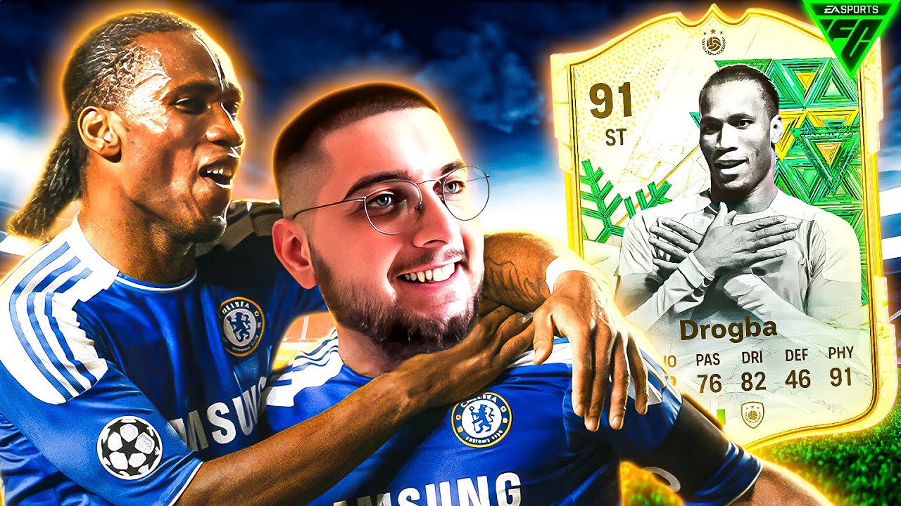 DIDIER DROGBA! | EA FC 24 DRAFT - YouTube