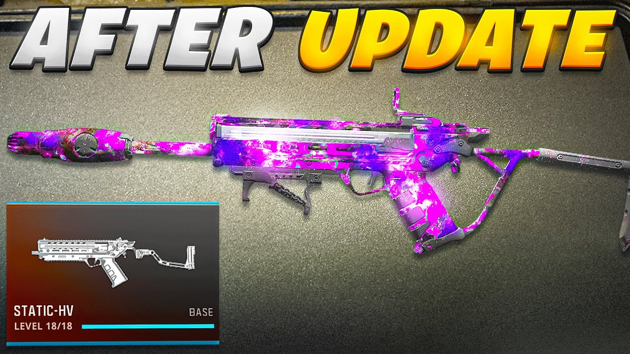 new *META* STATIC-HV LOADOUT after UPDATE in WARZONE 3 😲 (Best STATIC ...