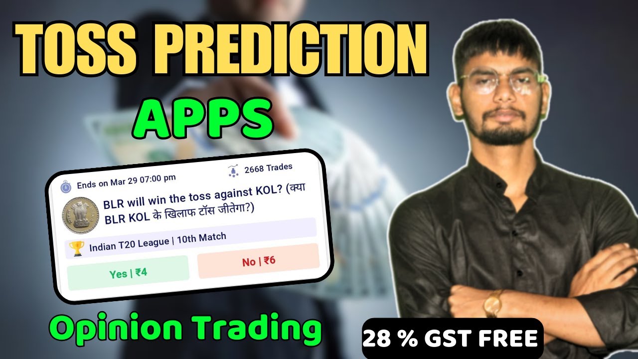 toss prediction app | toss prediction app earn money | Opinion Trading ...