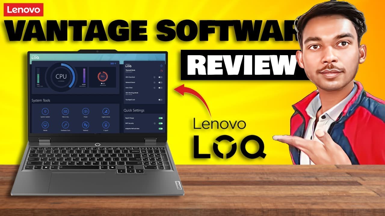 Lenovo VANTAGE full SETUP | All about LENOVO VANTAGE software | Lenovo LOQ | lenovo loq custom ...