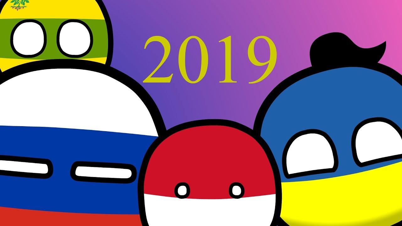 COUNTRYBALLS №8 | С наступающим Новым годом! - YouTube