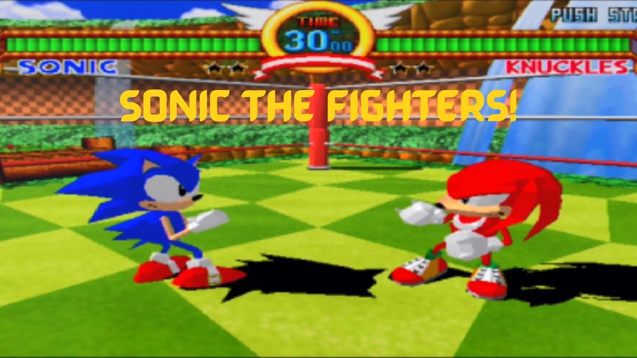 Sonic Gems Collection: Sonic The Fighters Kick! Punch! Spin! - YouTube