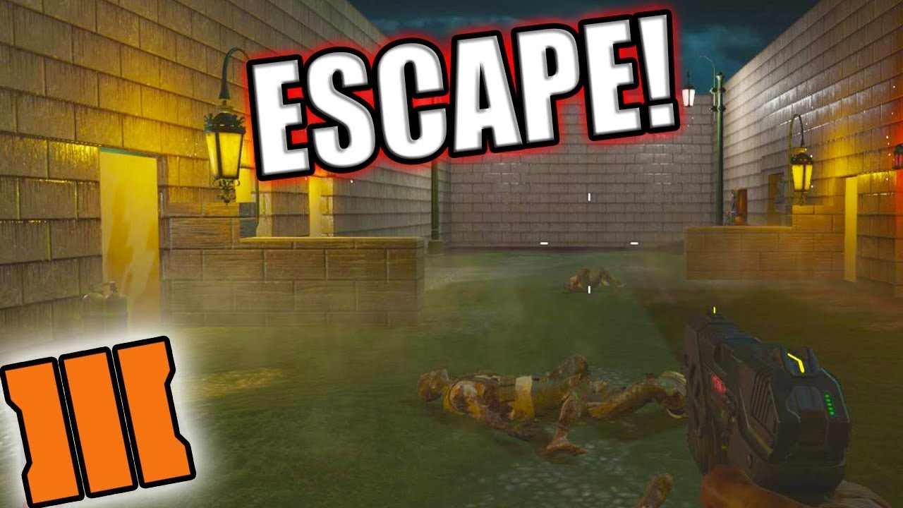 Call Of Duty Black Ops 3 Custom Zombies - Escape First Attempt - YouTube