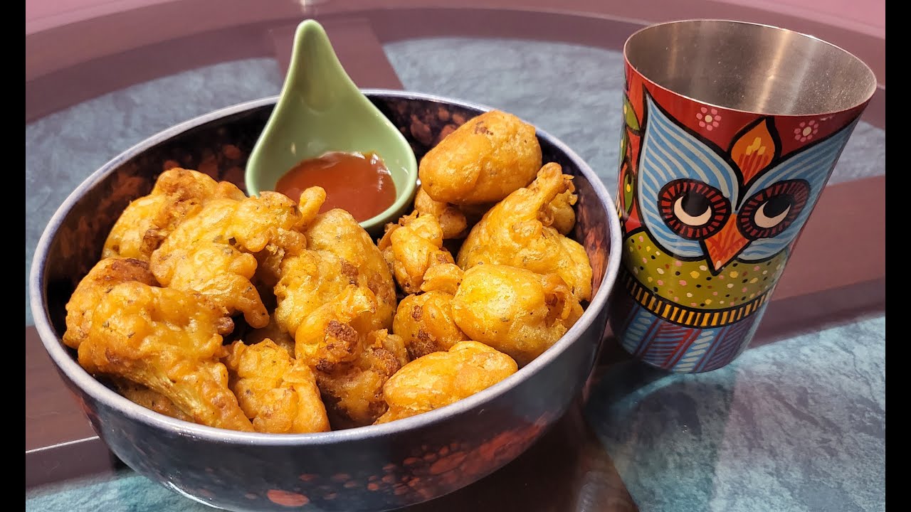 Fulkopi’r Fuluri || Cauliflower Pakora || Bikeler Nasta Recipe ...