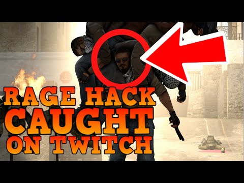 [CSGO] Rage Hack Caught on Twitch | BeatTheCrusher - YouTube