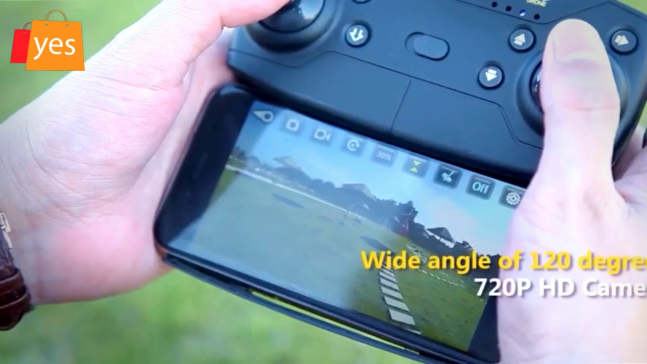 Drone Eachine E58 - YouTube