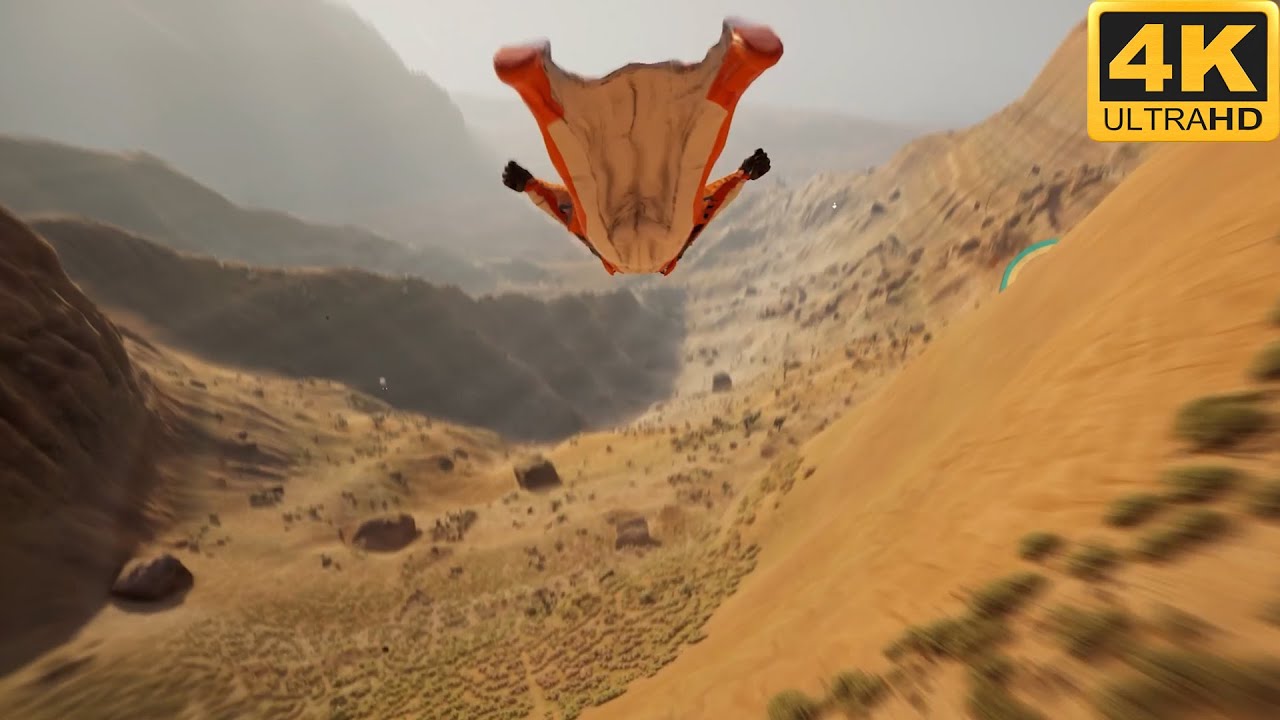 Wingsuit race at Grand Canyon [4K HDR 60fps] - YouTube