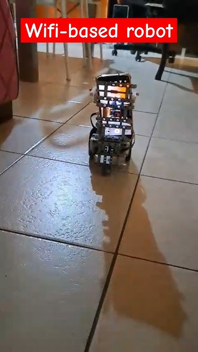 Android app control of wifi-based robot! Integrating learning and fun! #robotics #freetimefun # ...