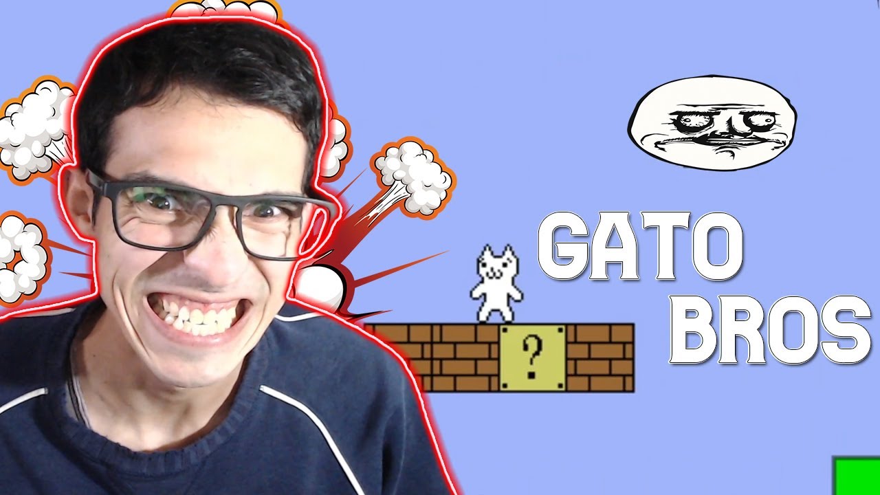 EL JUEGO MAS TROLL | GATO BROS | Cat Mario - YouTube