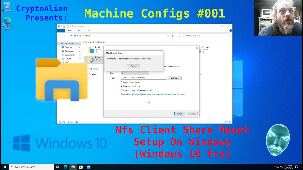 Machine Configs #001 - Nfs Client Share Mount Setup On Windows (Windows ...