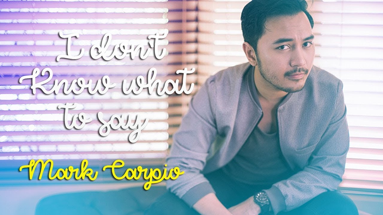 don't know what to say - Mark Carpio (the Barker OST) - YouTube