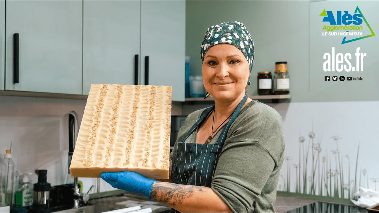 Osmaline, la savonnerie traditionnelle d'Anduze - YouTube