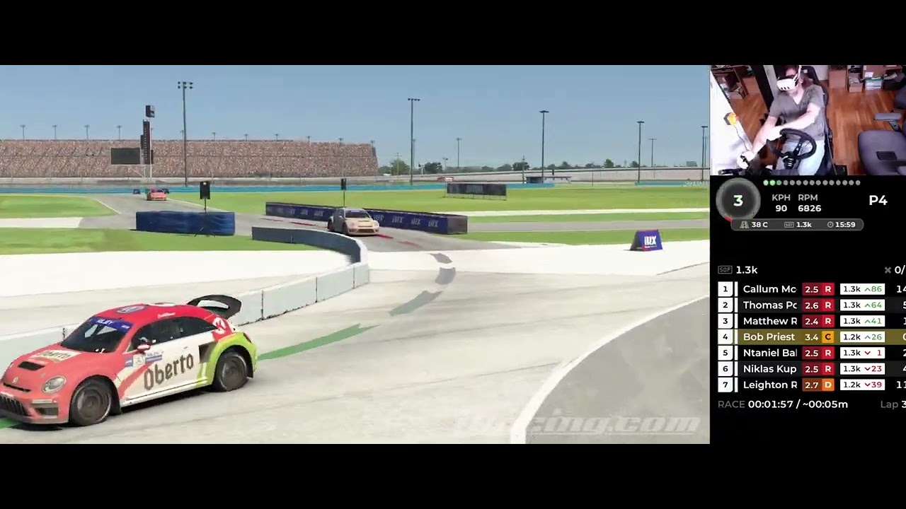 From last to 2nd iRacing Dirt Rally DOF H3 - YouTube