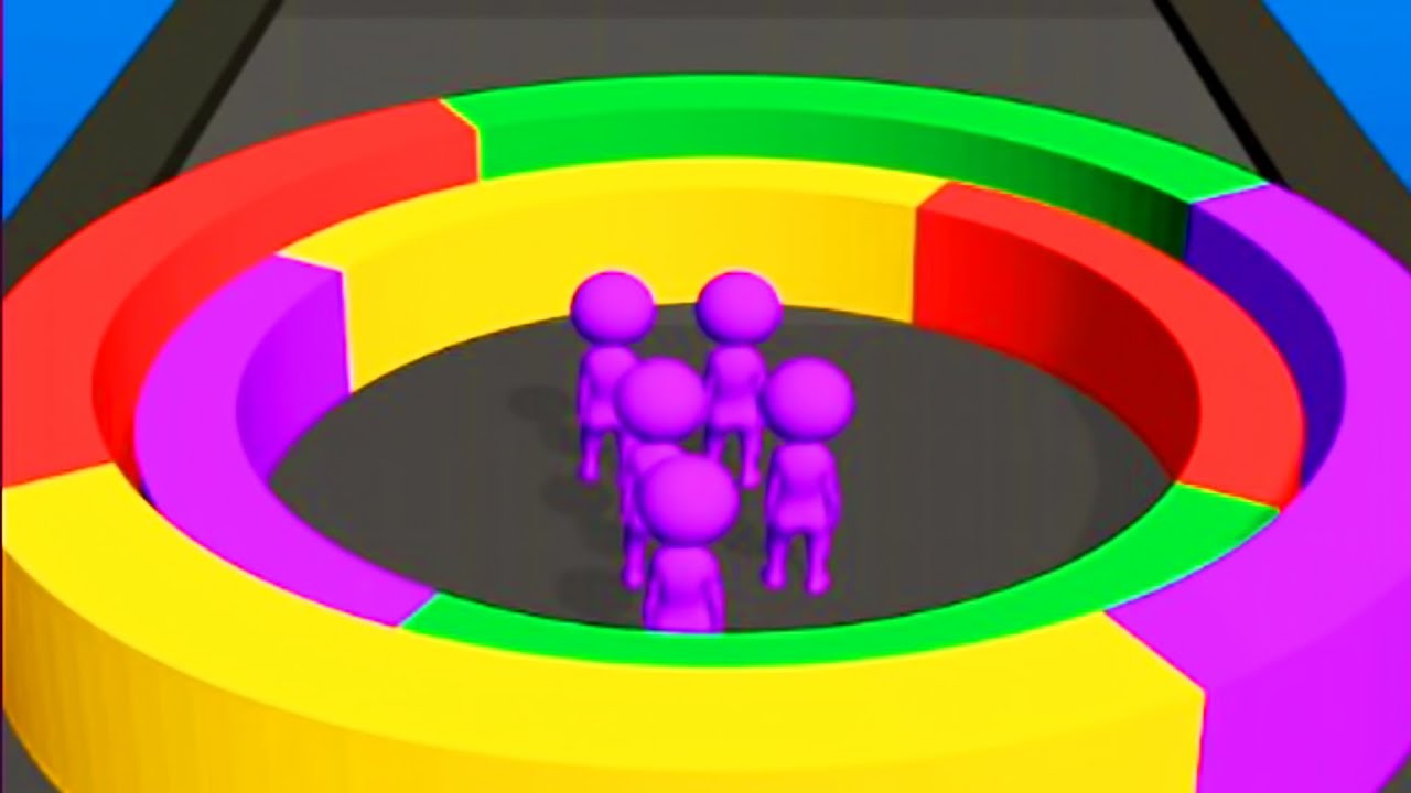 Color Crowd 3D! - Gameplay All lvls - YouTube