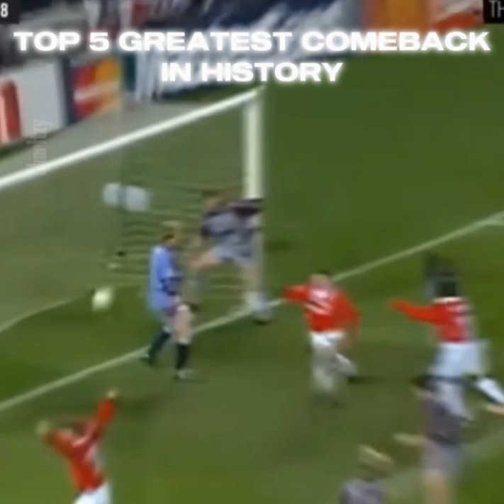TOP 5 GREATEST COMEBACK IN FOOTBALL HISTORY🔥 - YouTube