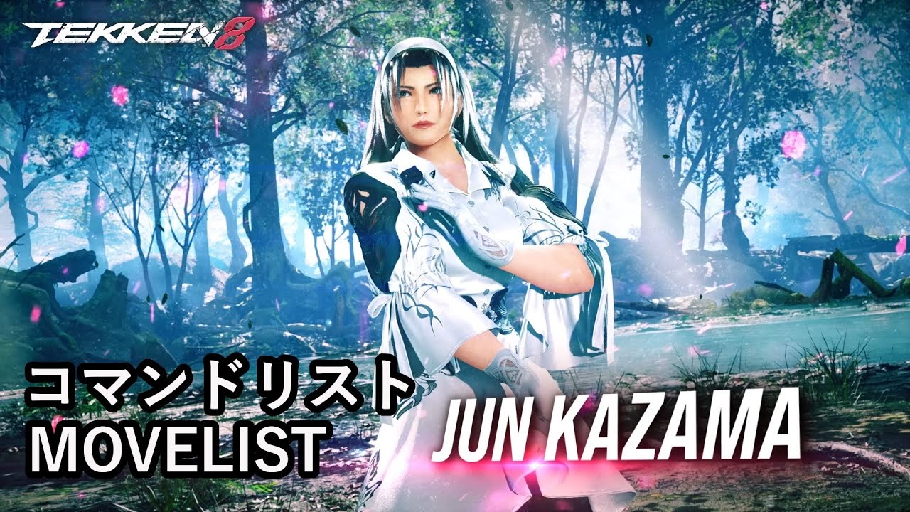 【鉄拳8】風間 準 全技＆サンプルコンボ/Jun Kazama MOVELIST Sample Combo【TEKKEN8】 - YouTube