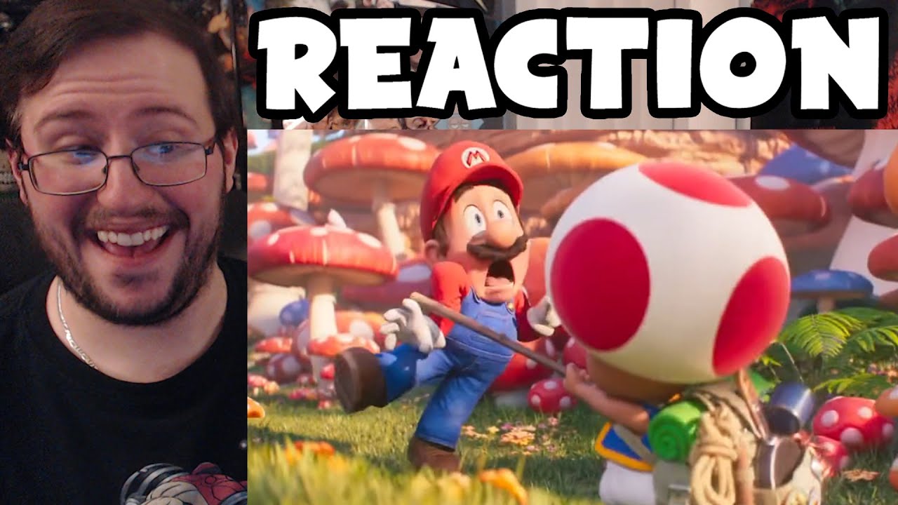 Gor's "The Super Mario Bros. Movie" Mario Meeting Toad Clip REACTION ...