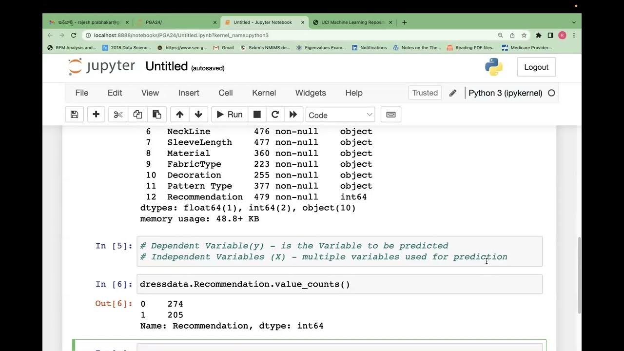 Data Preprocessing 3 Python Missing Values Data Transformation Encoding Machine Learning ...