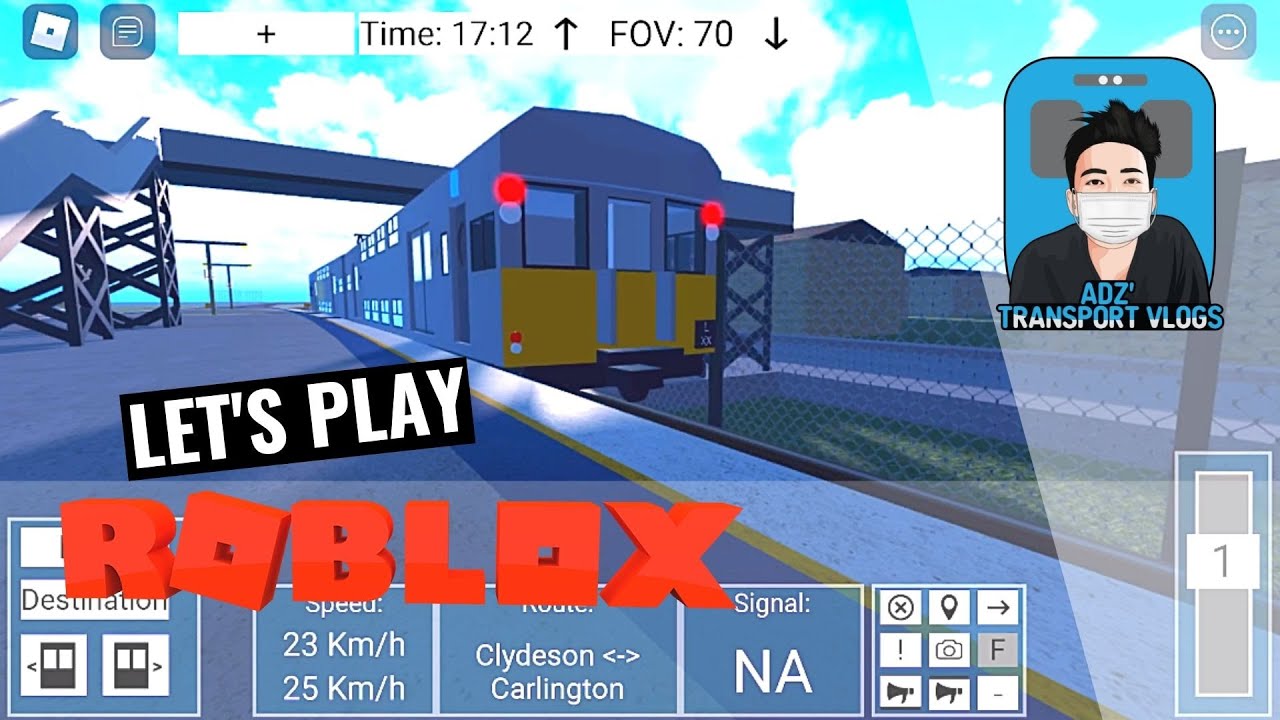 Vlog 276: Roblox, Trainways Alpha - Clydeson to Carlington - YouTube