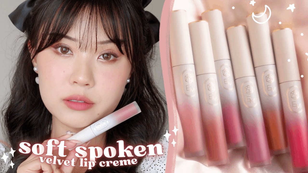 EM COSMETICS SOFT SPOKEN LIP CREME lip swatches, review + comparisons ...