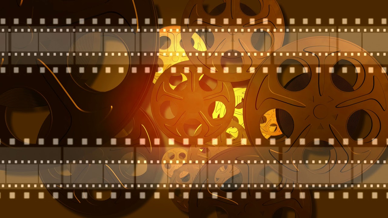 Film Reel Animated Background - YouTube