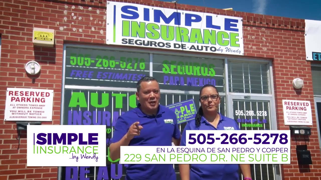 Simple Insurance by Wendy - YouTube