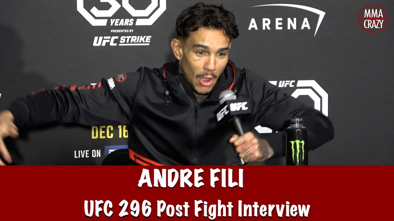 Andre Fili talks speaking to Joe Rogan in the cage, Zach Bryan walkout ...