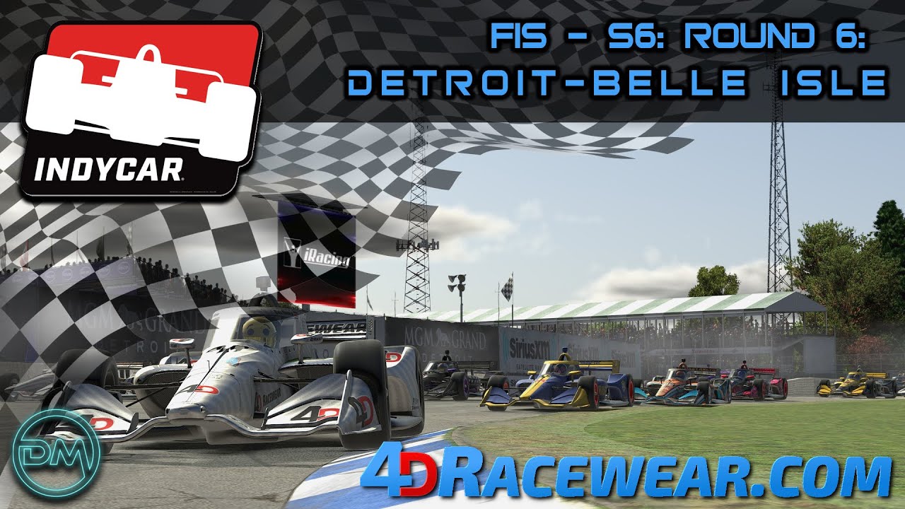 FIS - S6: Round 6: Indycar @ Detroit - Belle Isle - YouTube
