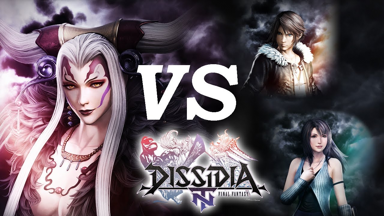 Dissidia Final Fantasy NT 1V2: Ultimecia vs. Squall & Rinoa - YouTube