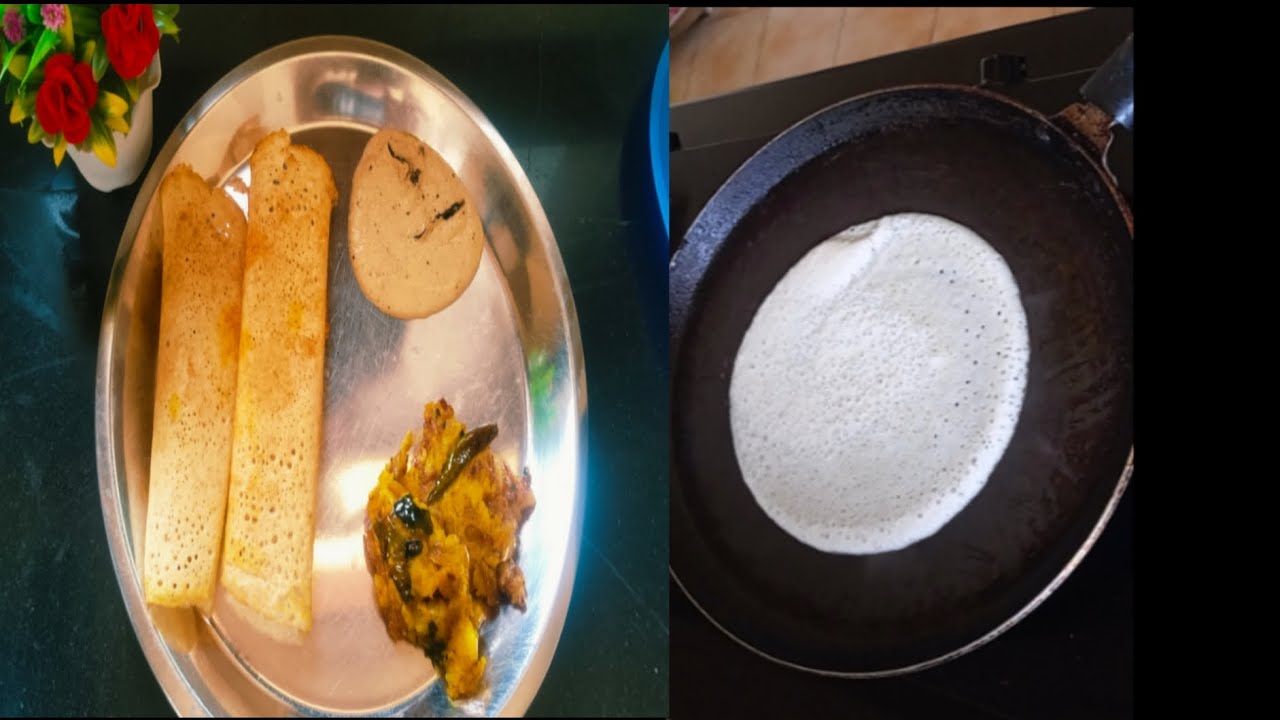 perfect dosa with masala aalu ## masala dosa full recipe # south indian ...