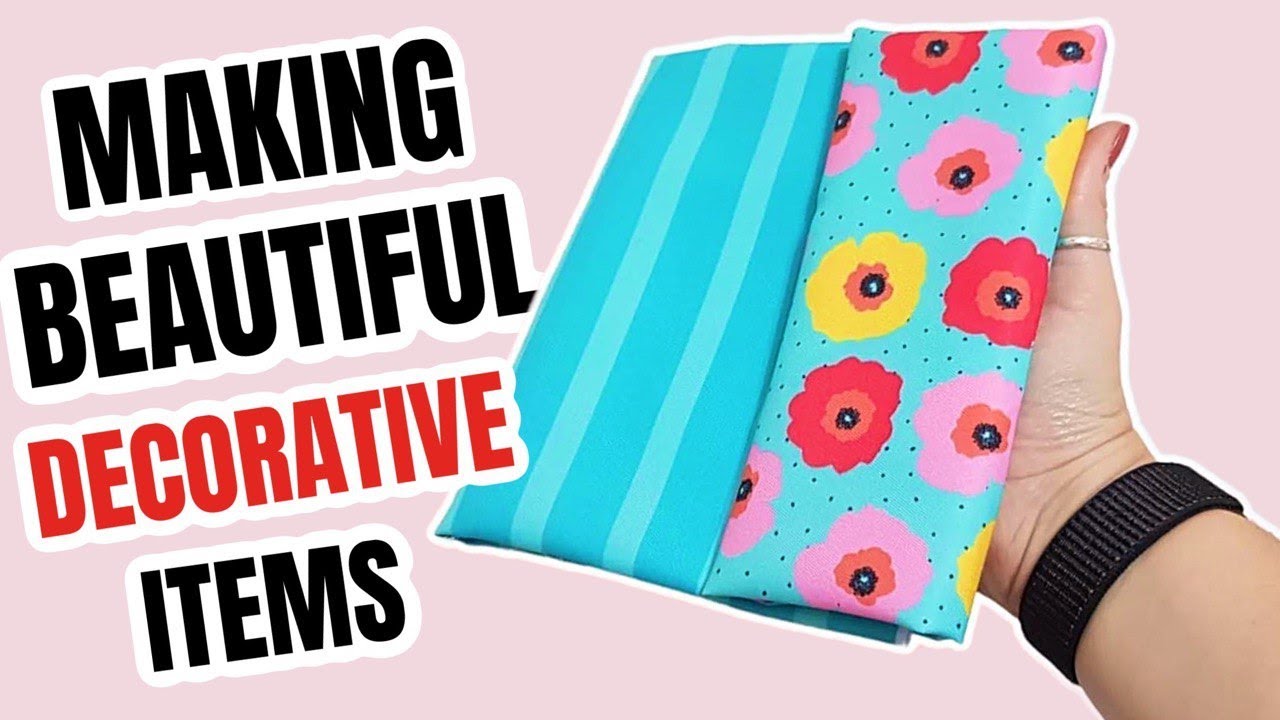 2 Project Ideas For Sewing Lovers | Making Beautiful Small Items - YouTube