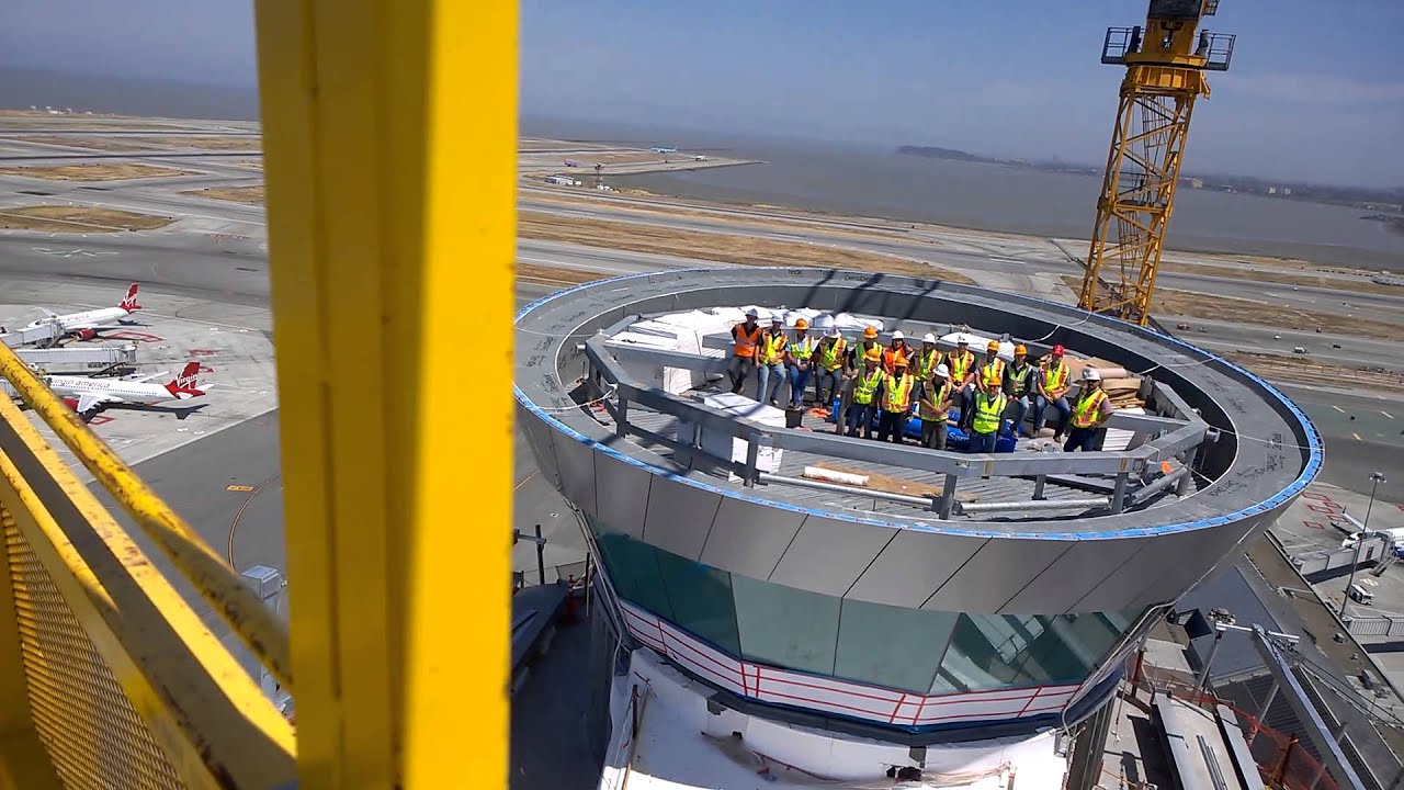 Amazing video of the NEW San Francisco Airport Control Tower - YouTube