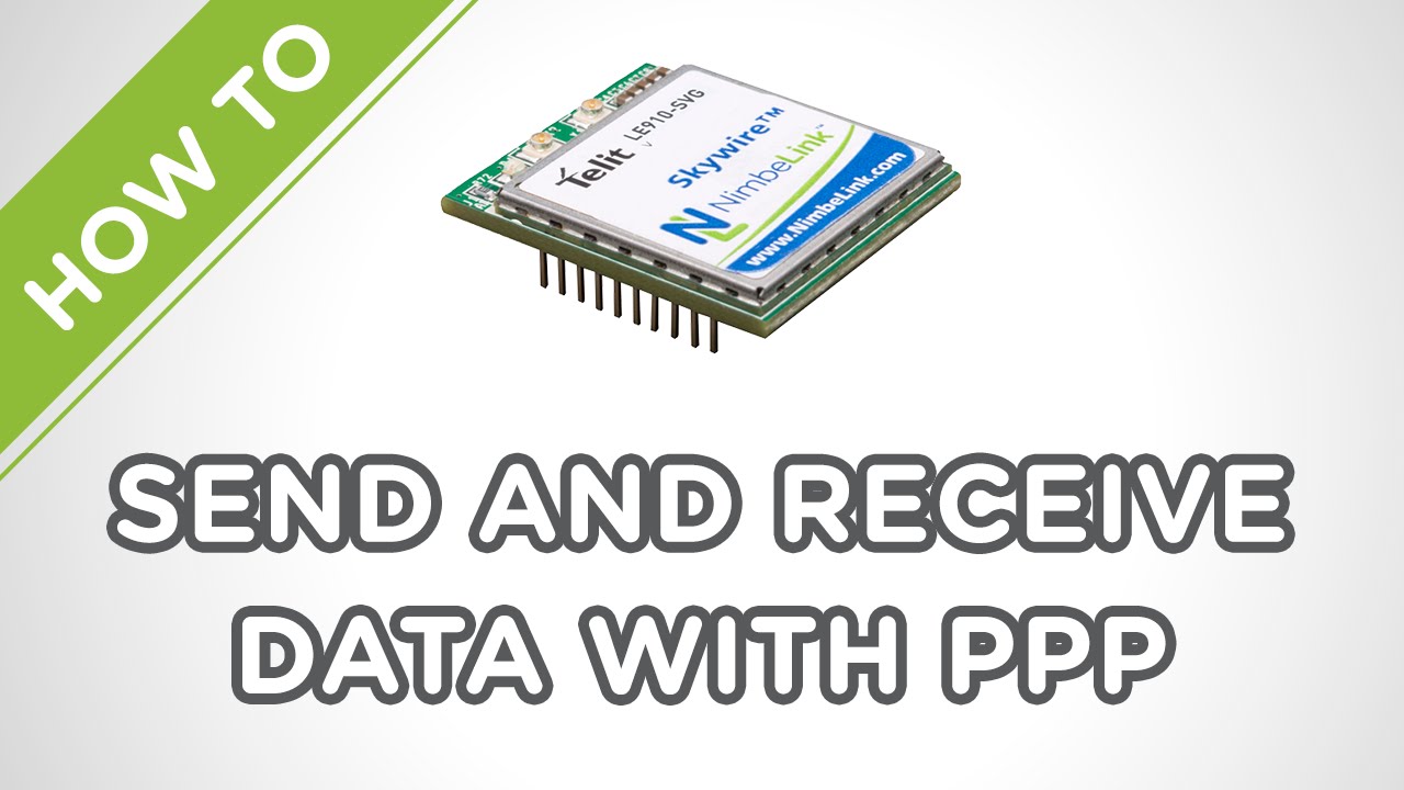 Set Up PPP to Send and Receive Data - YouTube