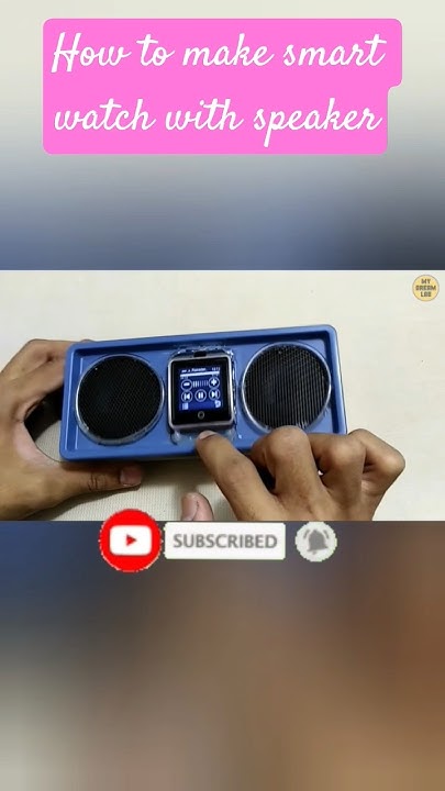 how to make smart watch with speaker #unique #smartphone #experimnent #shorts - YouTube