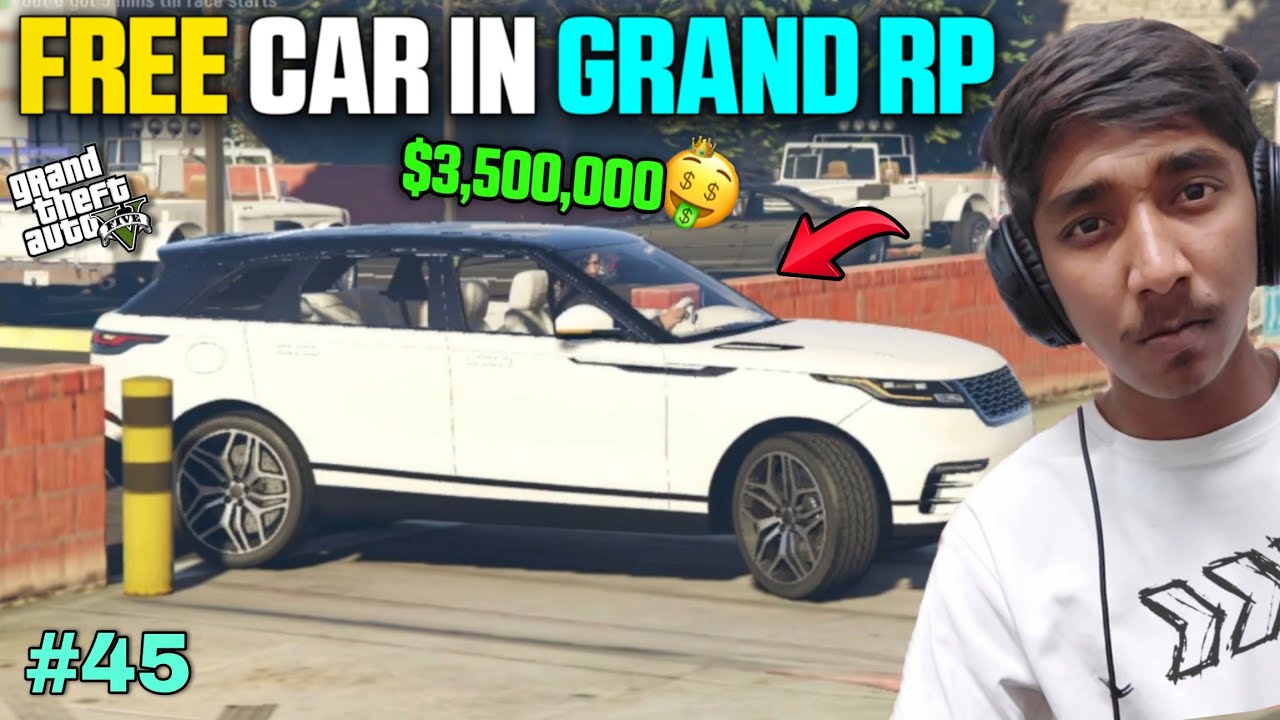 $3,500,000 HOW TO GET A FREE LUXURY CAR IN GRAND RP 🤩 - YouTube