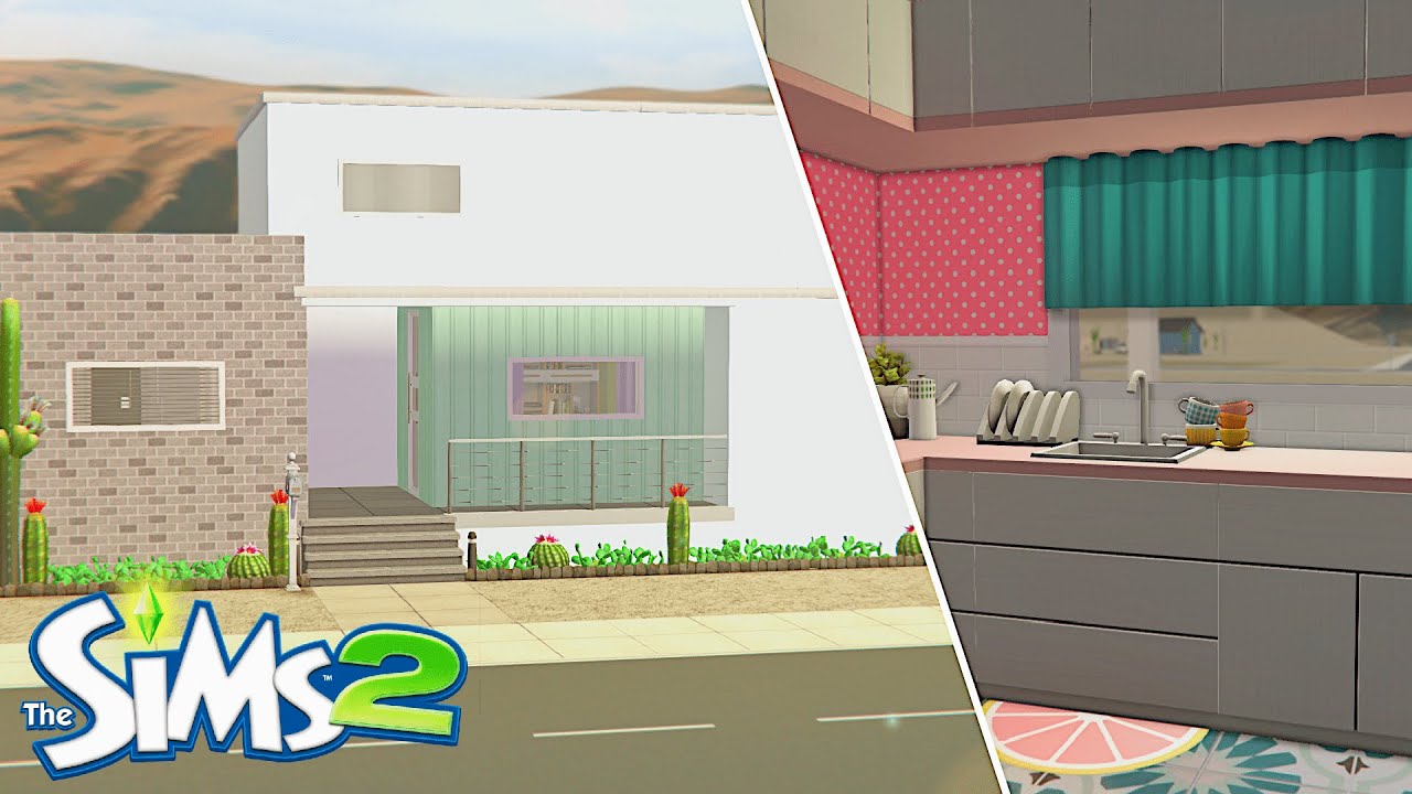 🏡 Modern House 🏡| The Sims 2 | Speed Build - YouTube