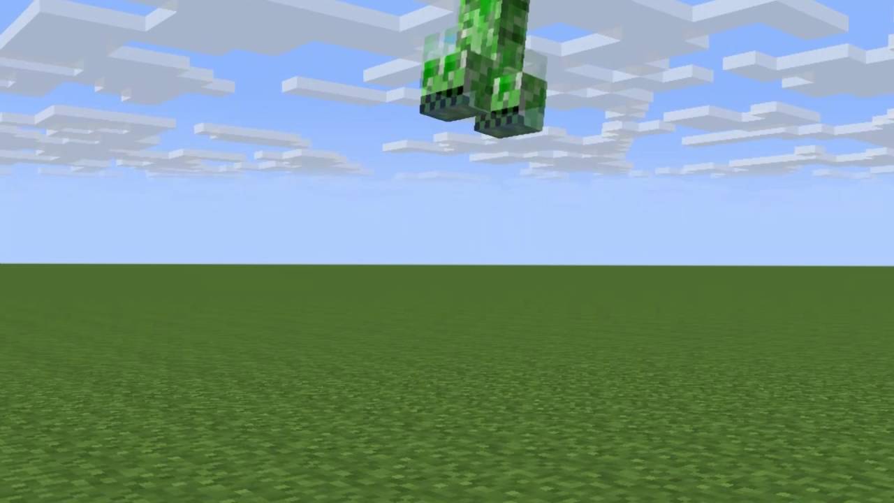 Minecraft: Jumping Creeper - YouTube
