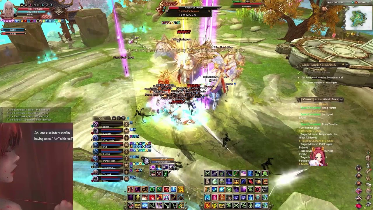 PWI - Twilight Temple Revisited PART II - Yi Earthquake & Yi Mighty Wing (TT4-2, TTR, Third boss ...