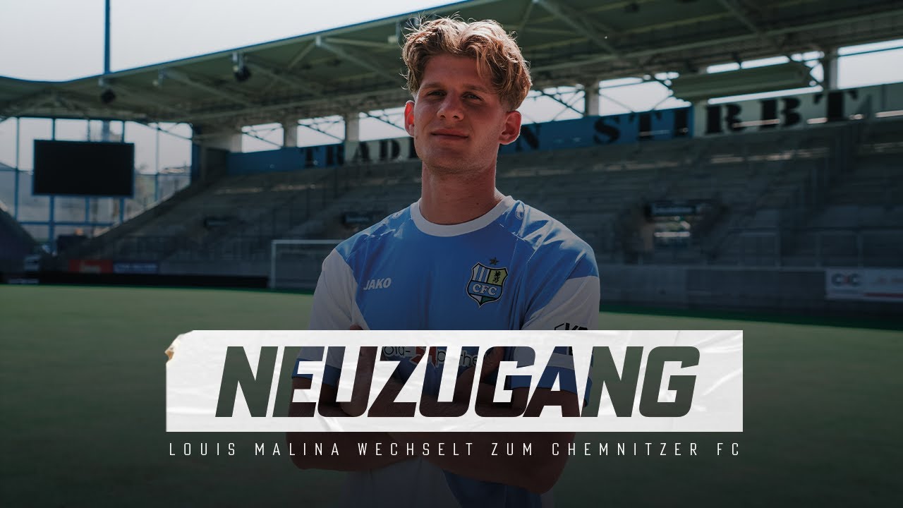 Chemnitzer FC | Louis Malina wechselt zum Chemnitzer FC - YouTube